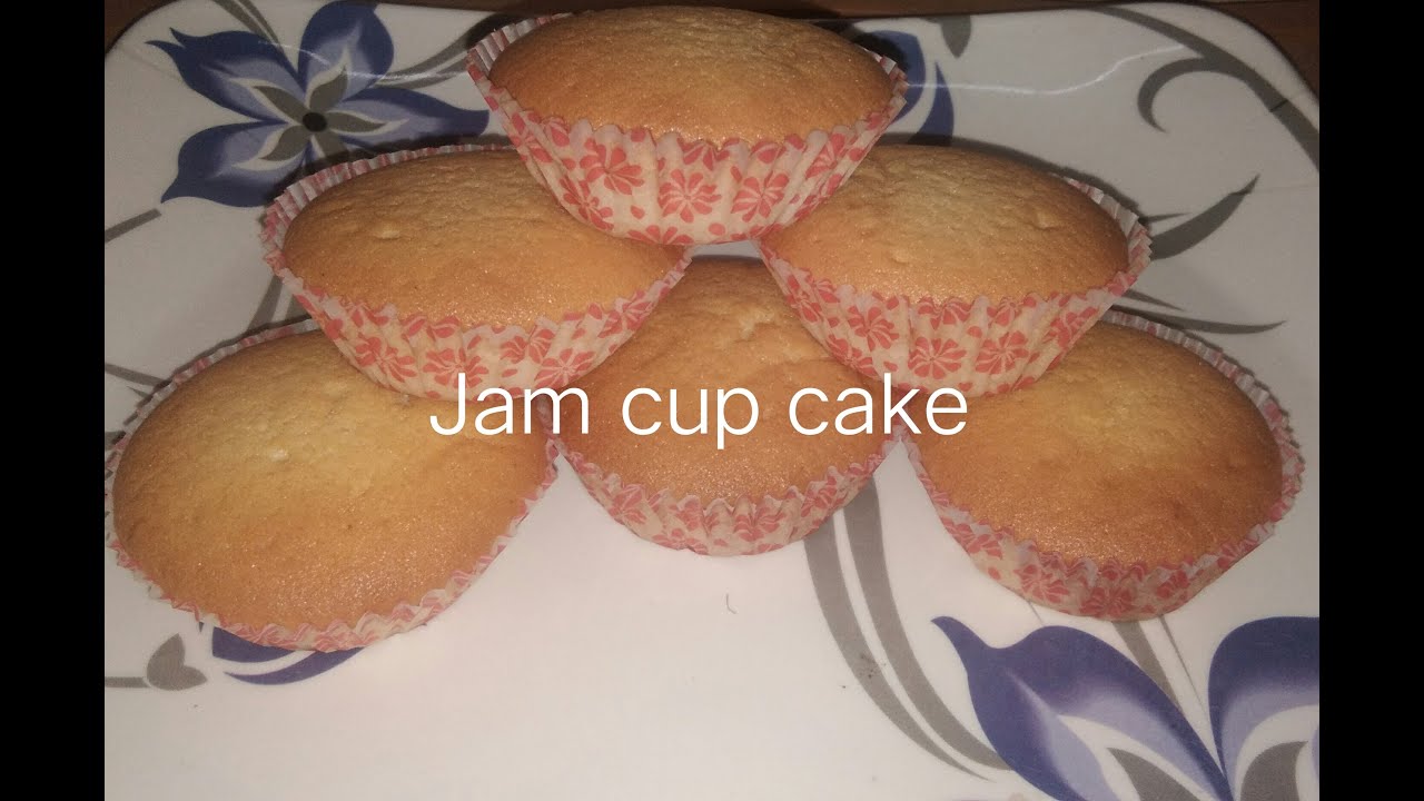 TEA Time snack jam cup cake - YouTube