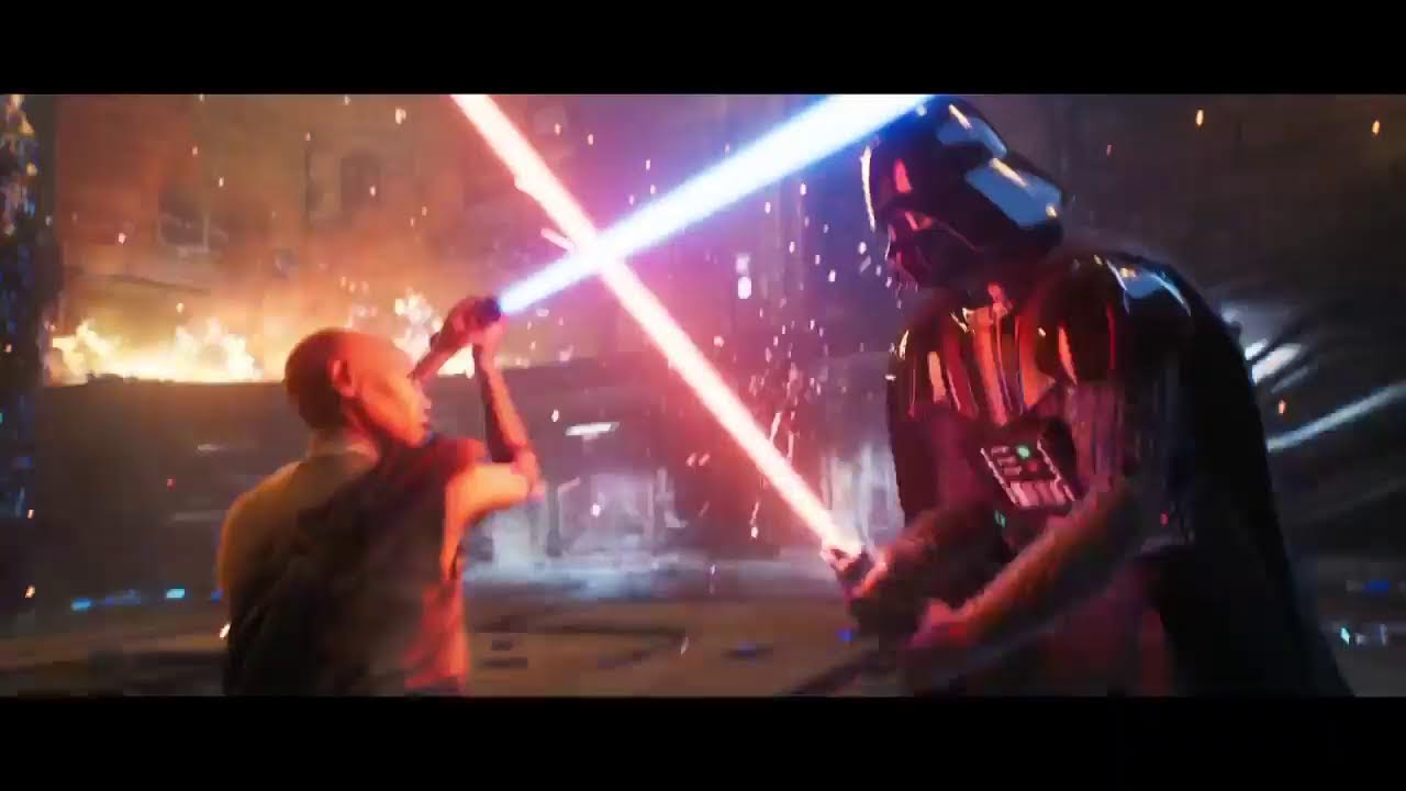 STAR WARS: Jedi Survivor Fighting VADER - YouTube