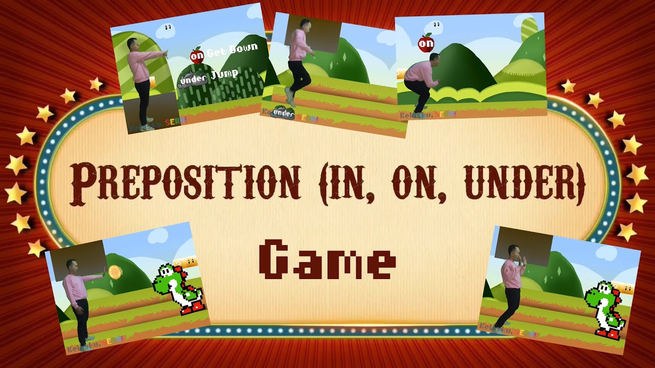 Ice Breaking 🤸🏻‍♂️ / Game Preposition (in, on, under) - YouTube