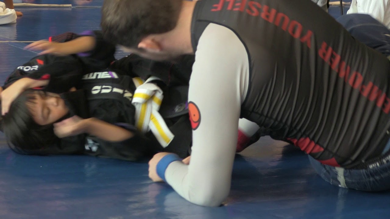 ELITE MMA BAYTOWN LUKE "DUKE" GUZMAN 2ND MATCH 7 YEAR OLD DIVISION JIU ...