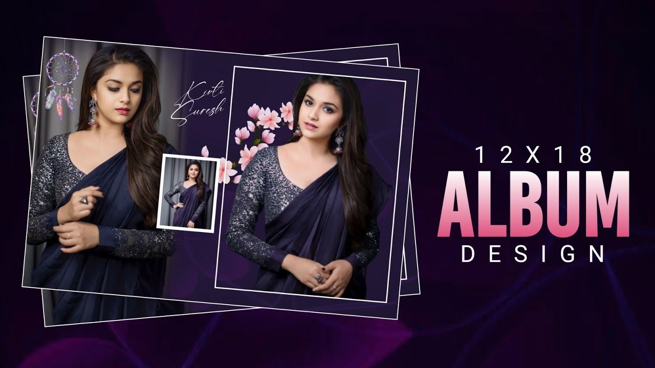 12x18 Mobile album design I using pixellab II photo editing tutorial ...