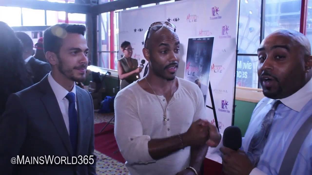 Actors Alexander Mulzac & Luis Morales, stars of the new film "Where ...