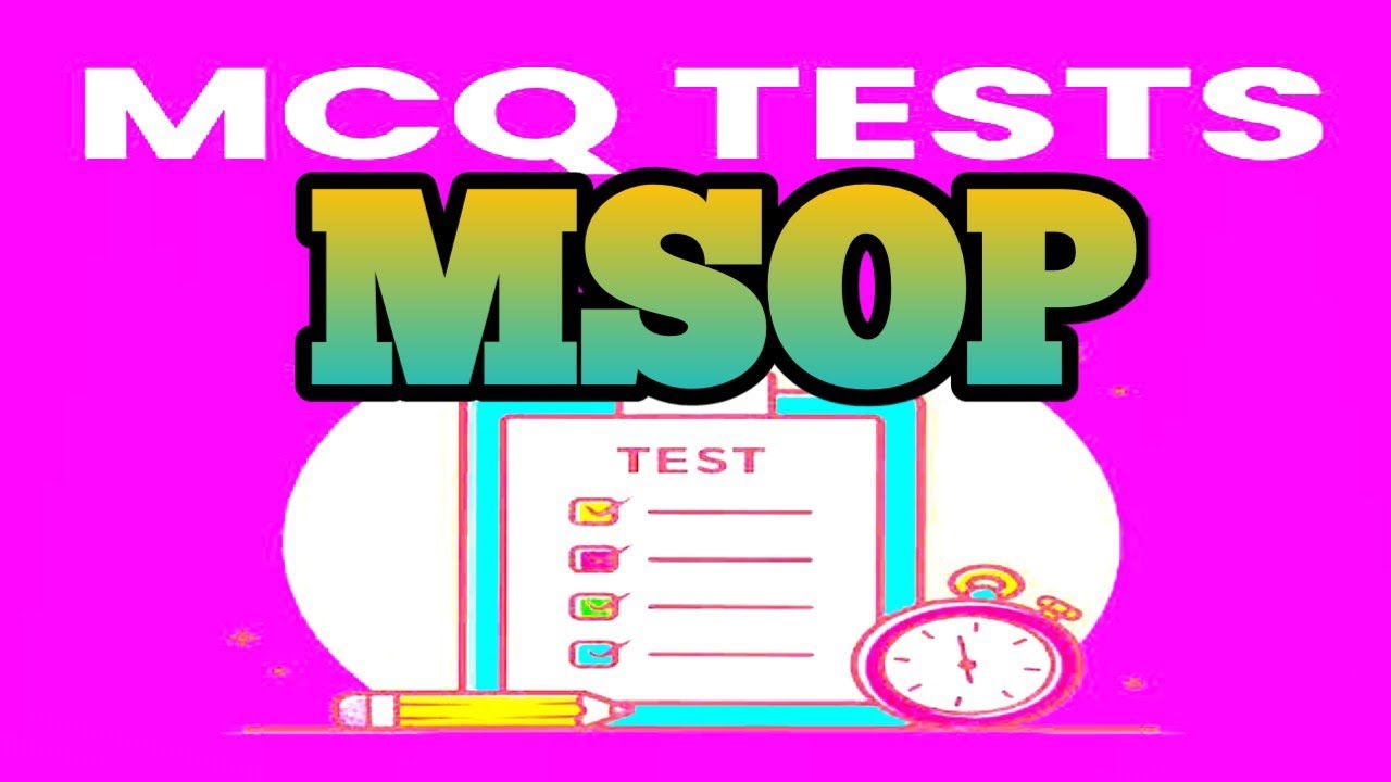 MSOP -Model Schedule of Power MCQ Practice for LDCE Exam|LDCE Exam MSOP ...