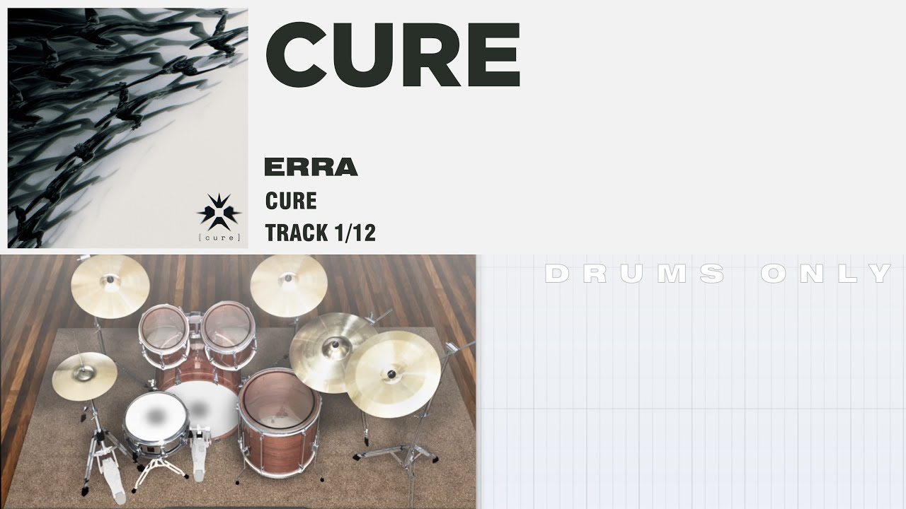 ERRA - Cure DRUMS ONLY - YouTube