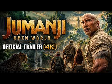 JUMANJI OPEN WORLD - Trailer 4K