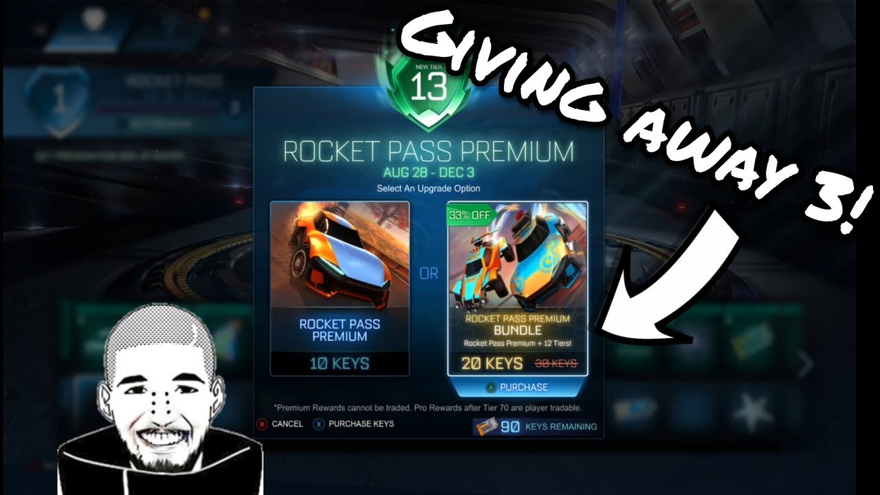 Giving away 3 Rocket Pass 4 Premium Bundles! - YouTube