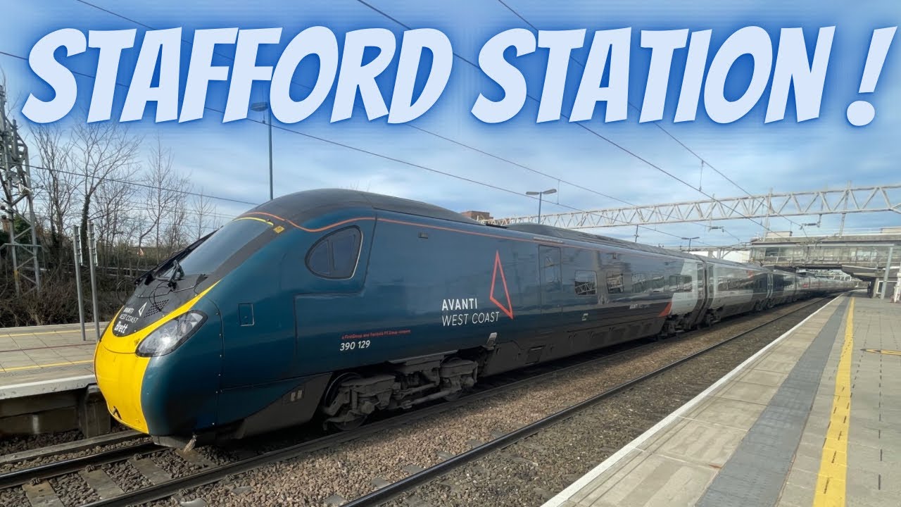*Steam* Stafford Railway Station (STA) (11/03/23) - YouTube