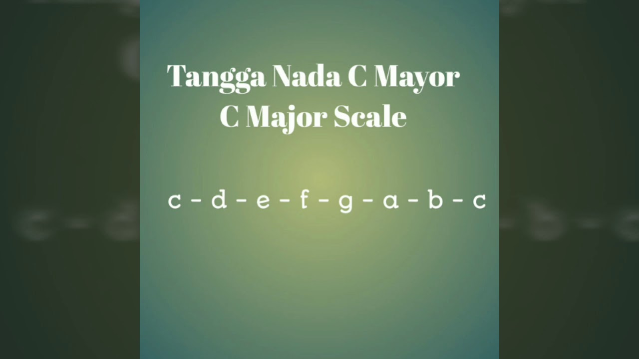Belajar Tangga Nada Atau Scale Mayor di Pianika - YouTube