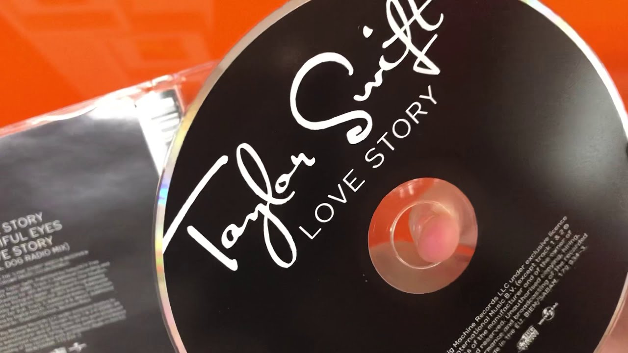 Love Story CD Single - Unboxing - Taylor Swift - YouTube