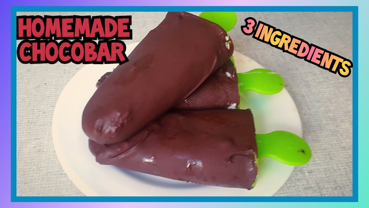 Chocobar ice cream | Chocobar ice cream recipe | Chocobar kulfi ...