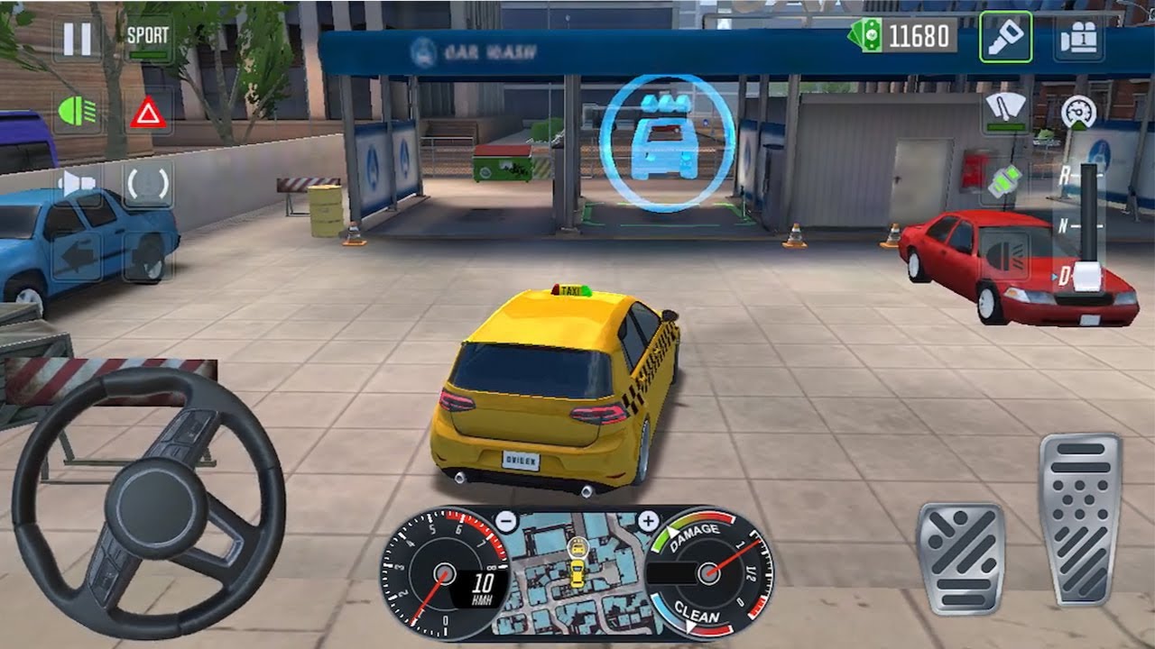 VW Golf Taxi Driving Sim 2022 - Ultimate Taxi Driver - Android iOS ...