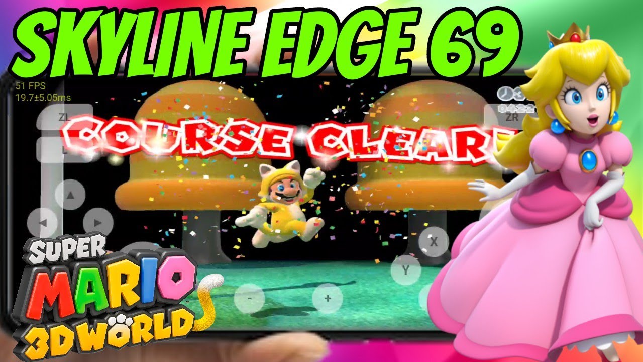 ASI es Jugar Super Mario 3D World en LG G8thinQ | Skyline Edge 69 ...