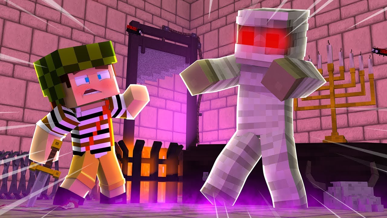 TEM UMA MÚMIA NA VILA - O CHAVES #128 (MINECRAFT MACHINIMA) - YouTube