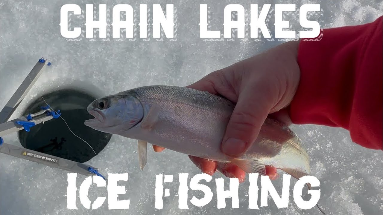 Chain Lakes Ice Fishing - YouTube