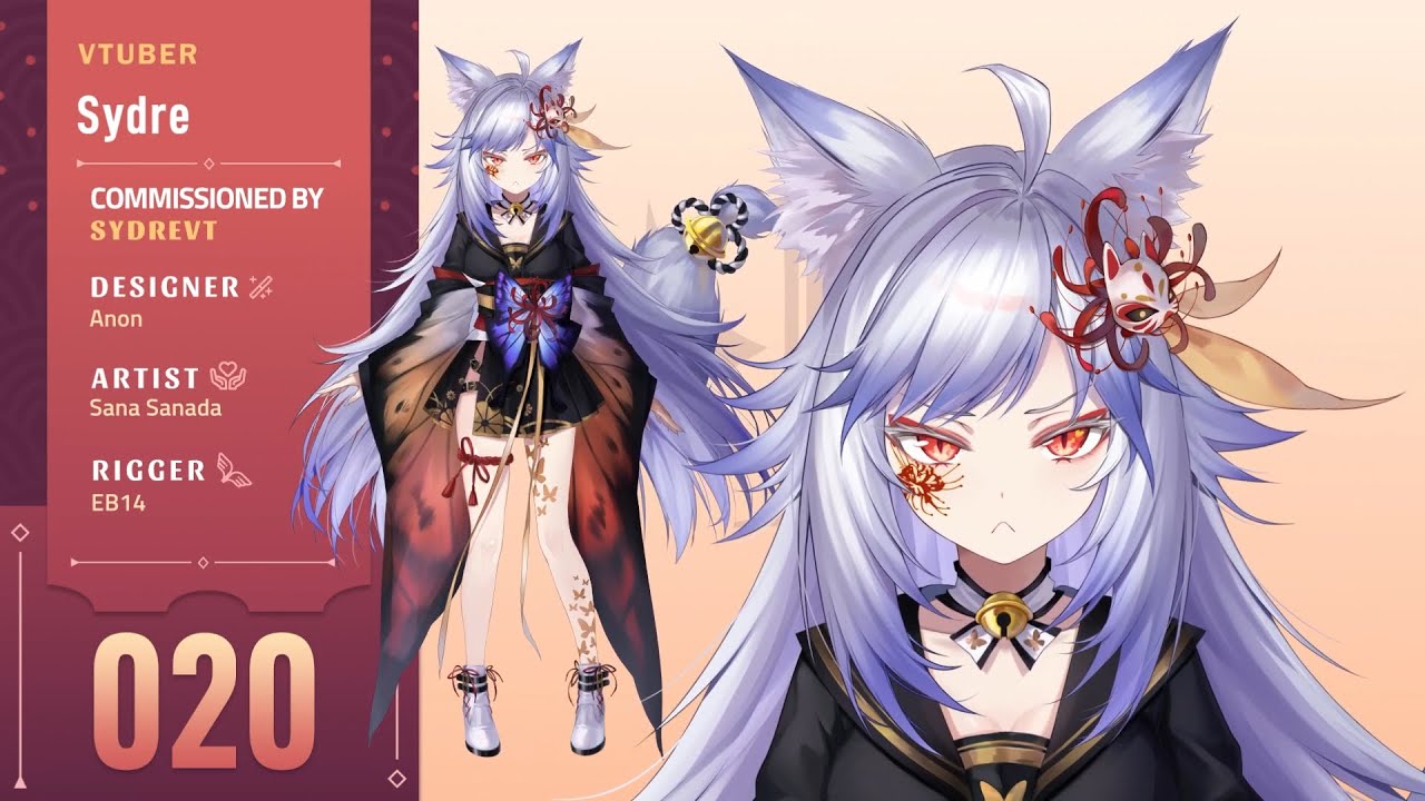 Sydre Vtuber Live2d Showcase - YouTube