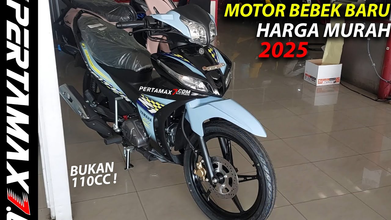 REVIEW Yamaha Jupiter Z1 Hitam Metallic Cyan Motor Bebek Terbaru 2025 ...