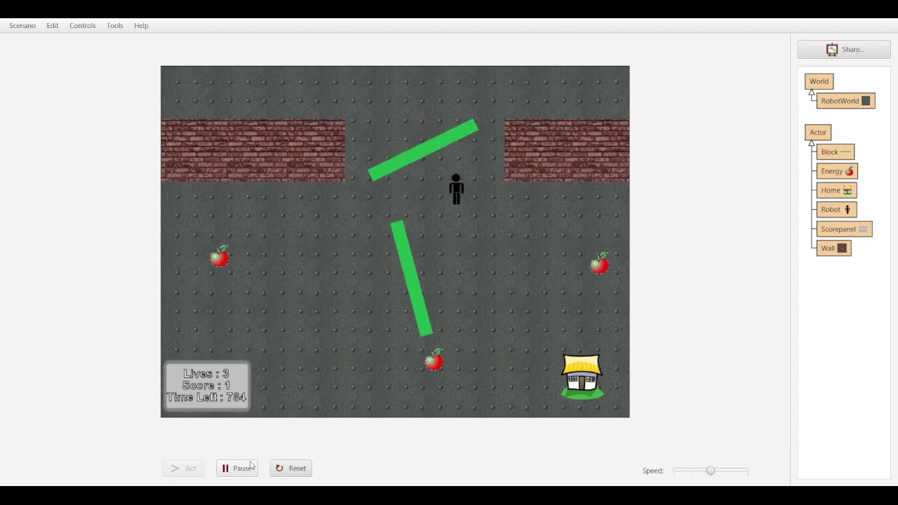 Robot Game Beginner | Greenfoot (20665044) - YouTube