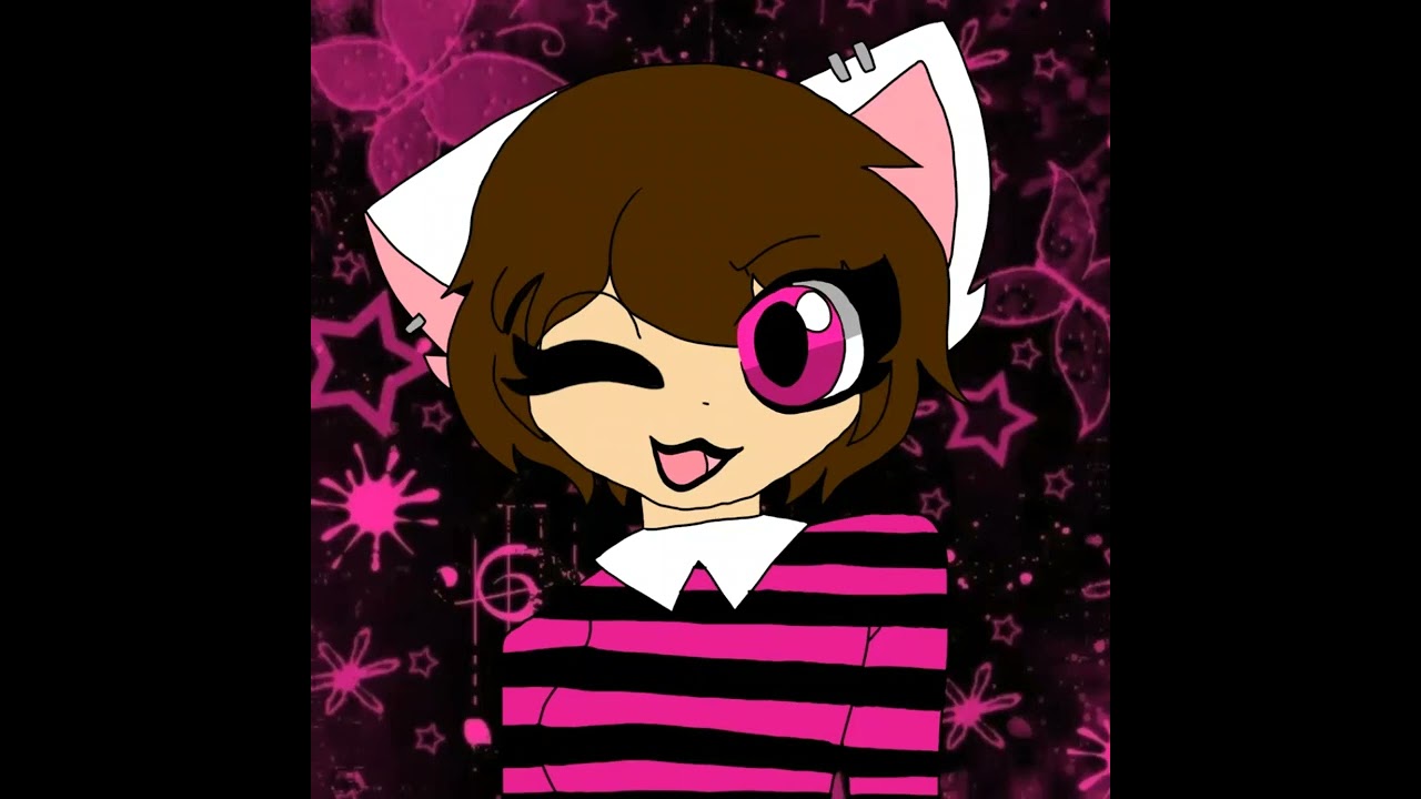 Goth Kayla Kitty // Speed paint - YouTube