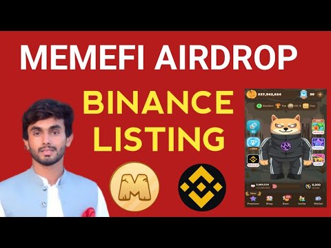 MemeFi Airdrop Binance listing || New giveaways me participate kesy ...