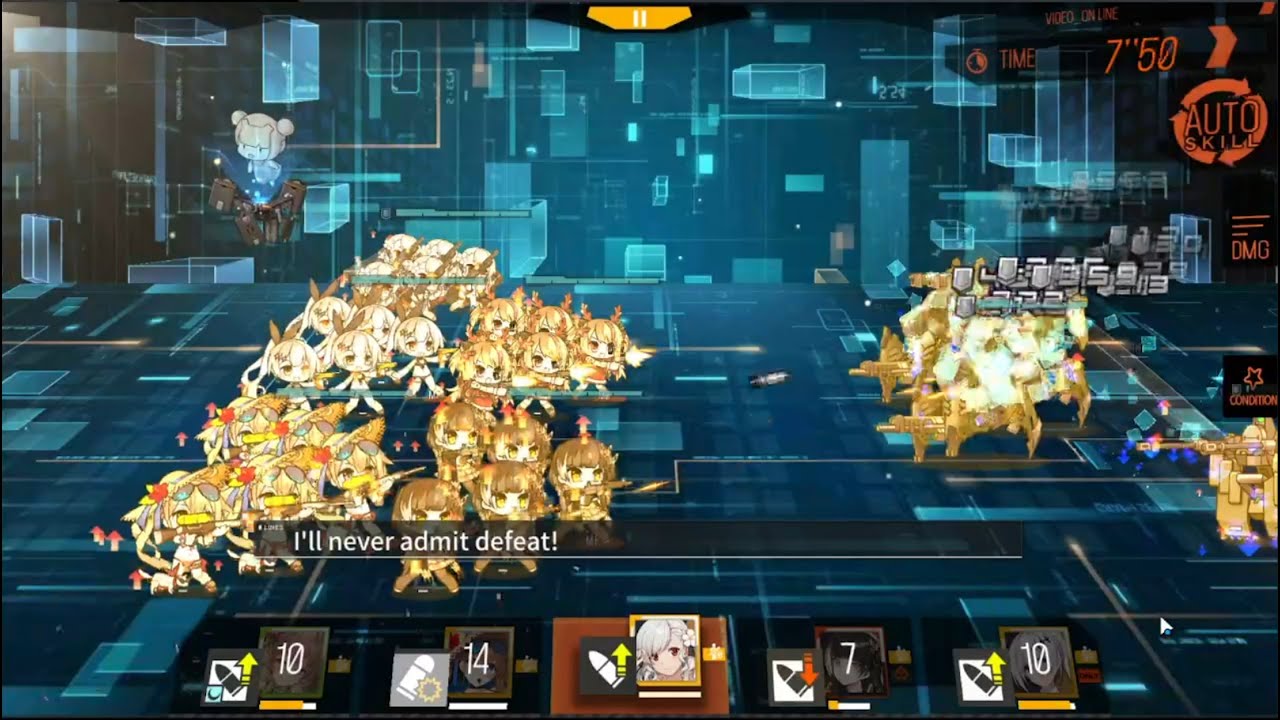 [Girls' Frontline] Theater 14 Advanced 1 - You Use AP Here? Cos I Sure ...