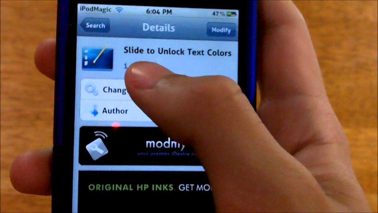 How To Change Your Slide To Unlock Text Color On IOS4 YouTube how-to-change-your-slide-to-unlock-text-color-on-ios4-youtube