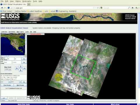 Lab 6-3 Download LandSat Data (USGS Website Down) - YouTube