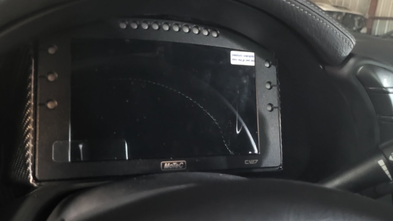 MoTeC C127 Dash C6 Corvette/C7 Corvette Overview - YouTube