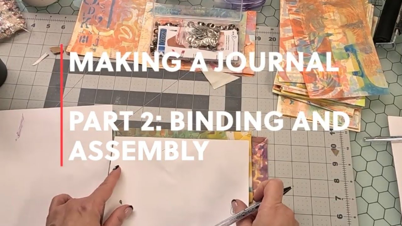 🛠️ Part 2: Journal Crafting Chronicles: Binding and Cover Assembly (Beginner Perspective) 🎨 ...