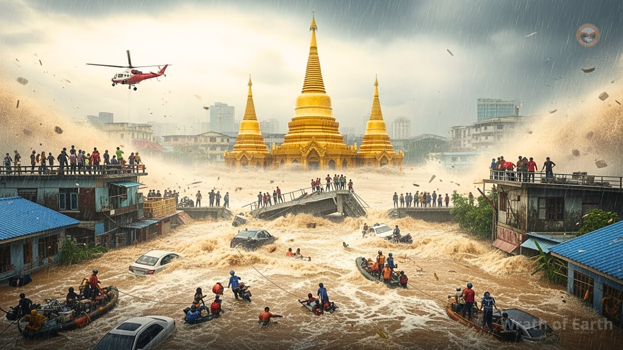 HISTORIC DISASTER: Chaos in Thailand! Worst Floods in Decades! - YouTube