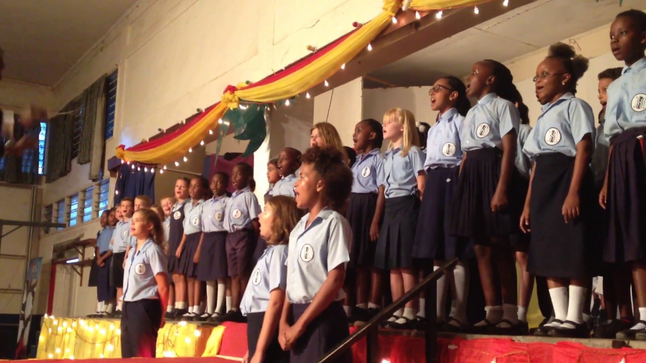 Lottie and Leon in the Isamilo International School Choir, Mwanza ...