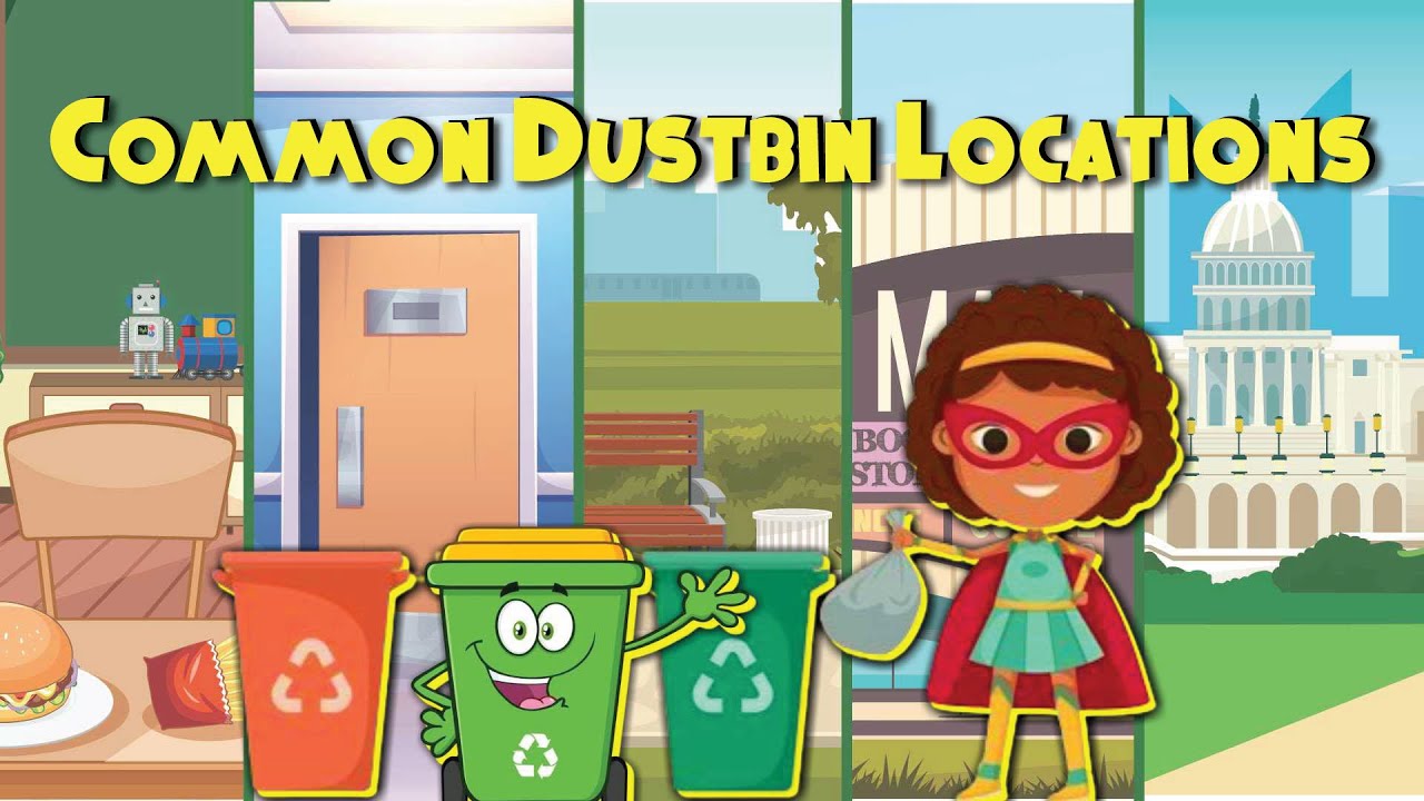 Common Dustbin Location | Common Dustbin Areas | Types of Dustbin | Use ...