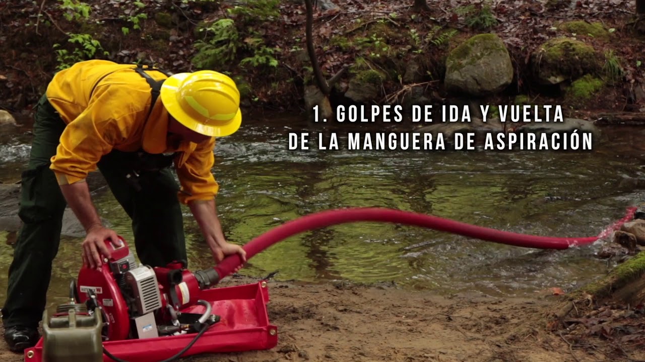 OPERACIONES DE LA BOMBA MARK-3® - 03 - COMO CONECTAR LA MANGUERA Y ...