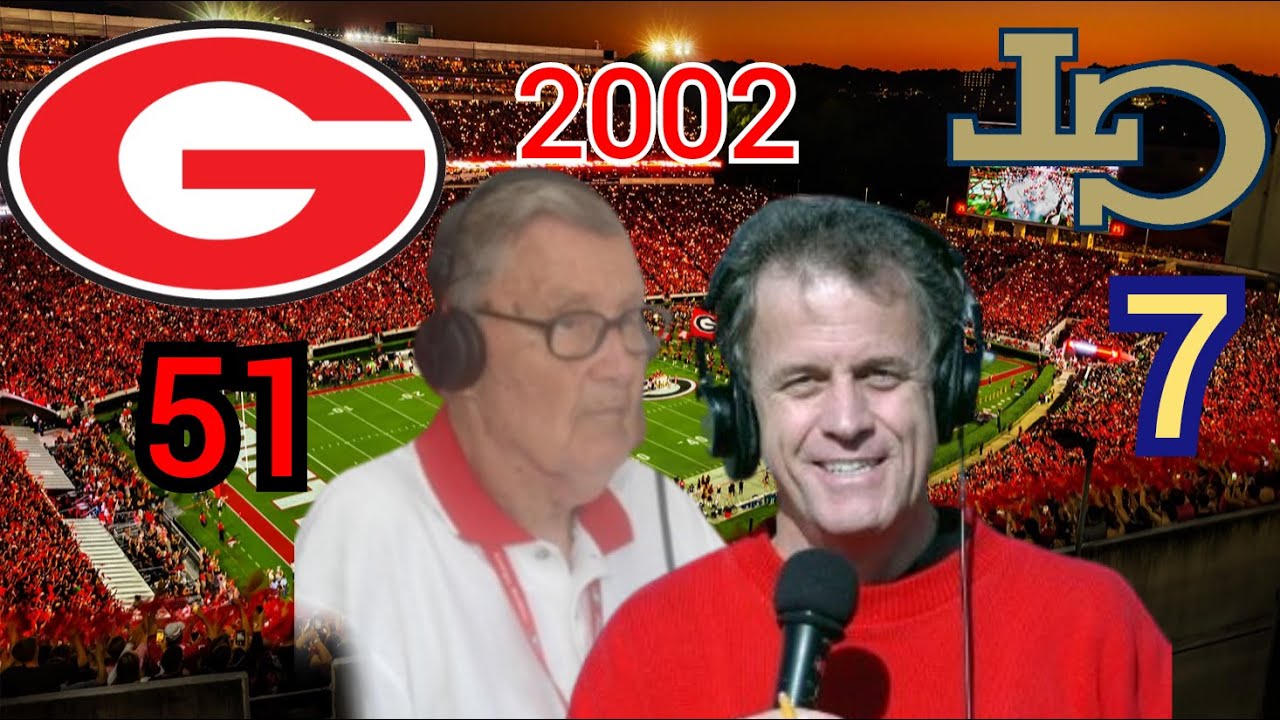 2002 Georgia vs Georgia tech(Larry munson radio calls)Georgia tech hate ...