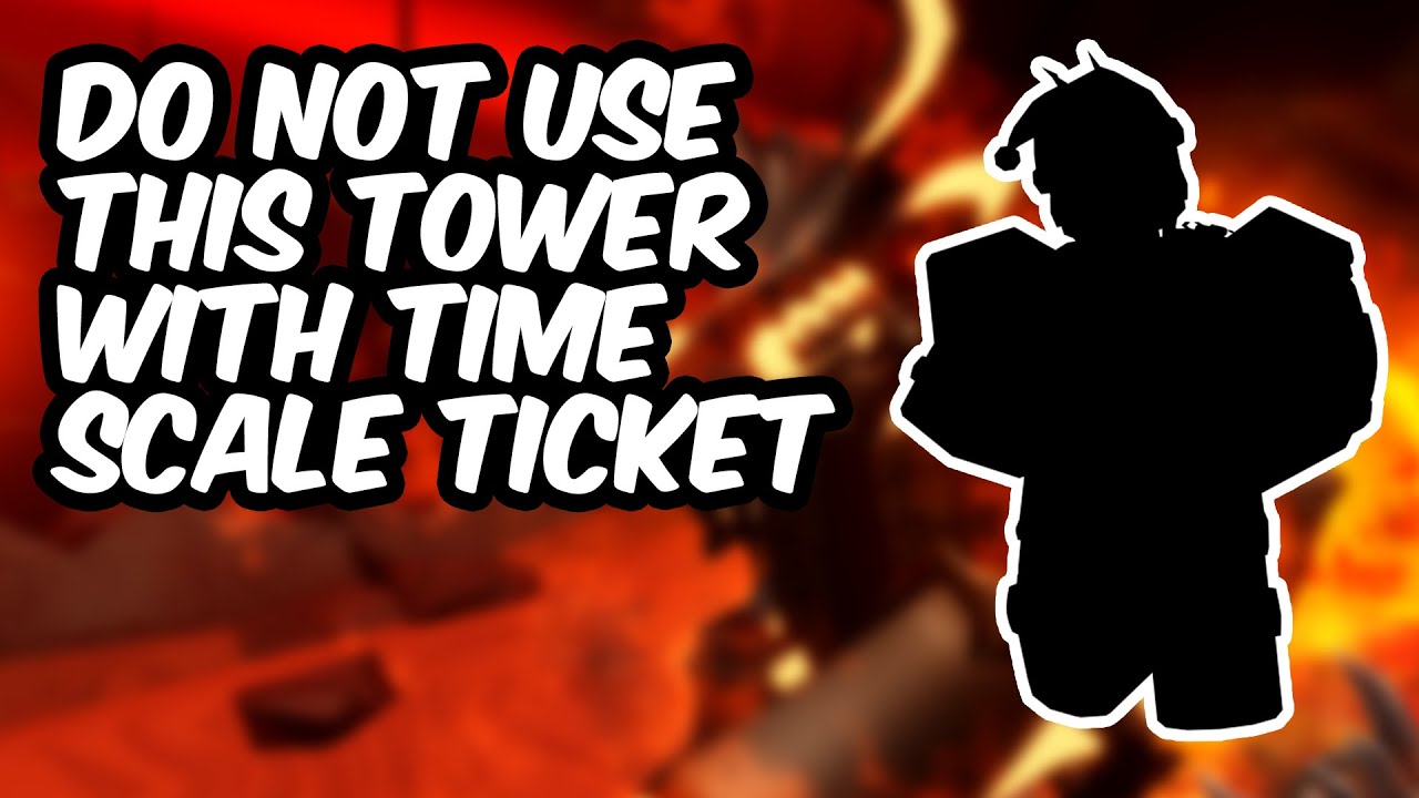 DO NOT USE THIS TOWER WITH TIME SCALE | TDS - YouTube