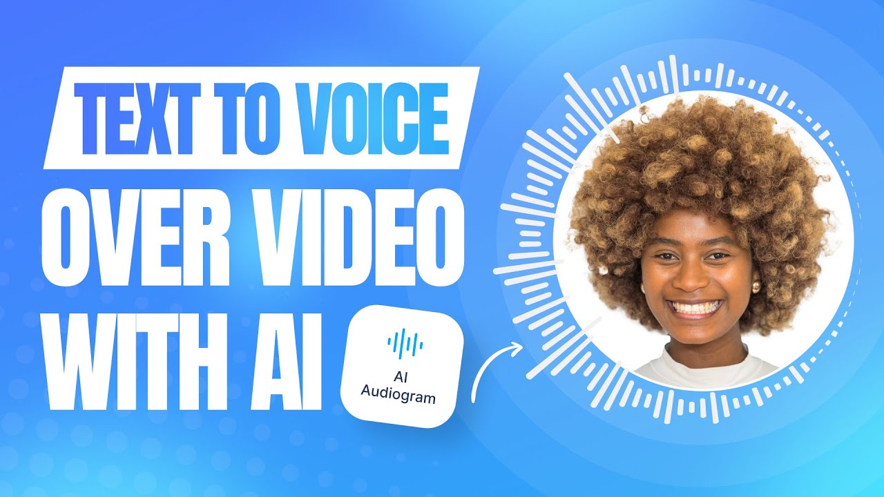 Text to Voiceover Video with AI Audiogram! - YouTube