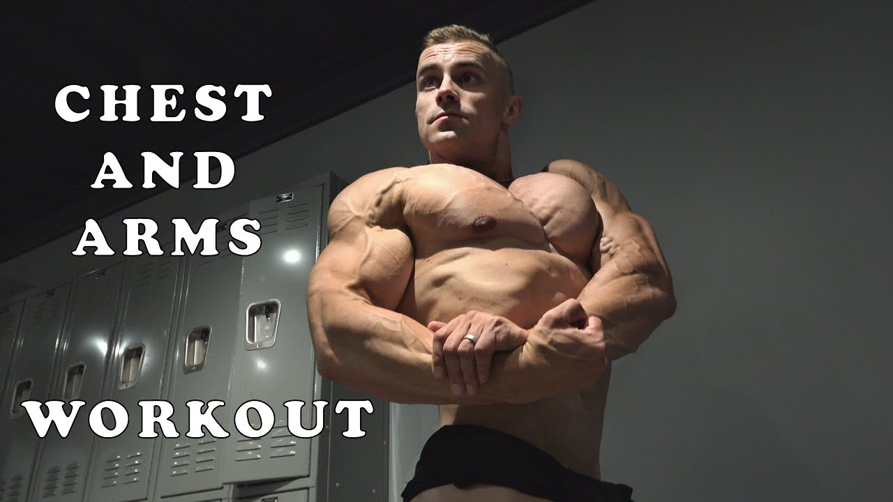 Bodybuilder Classic Physique Athlete Jake Chandler Chest And Arms Week ...