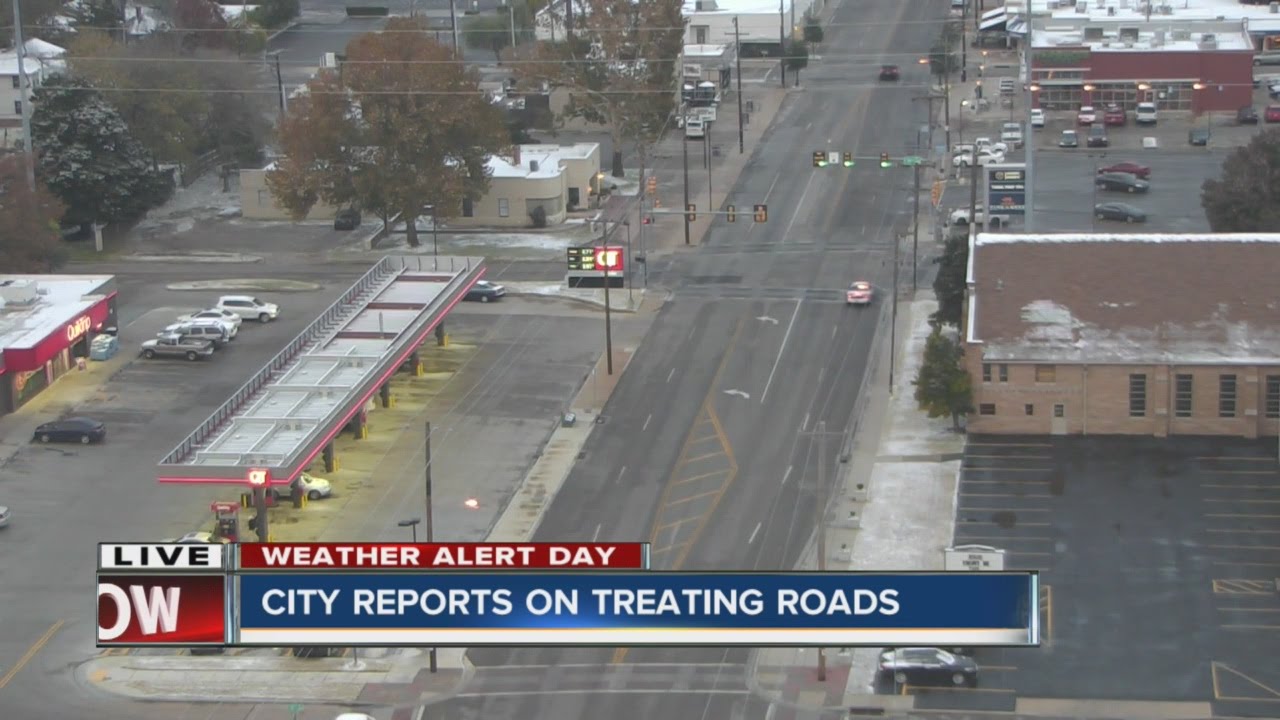 City of Tulsa reports on current road conditions after recent snowfall ...