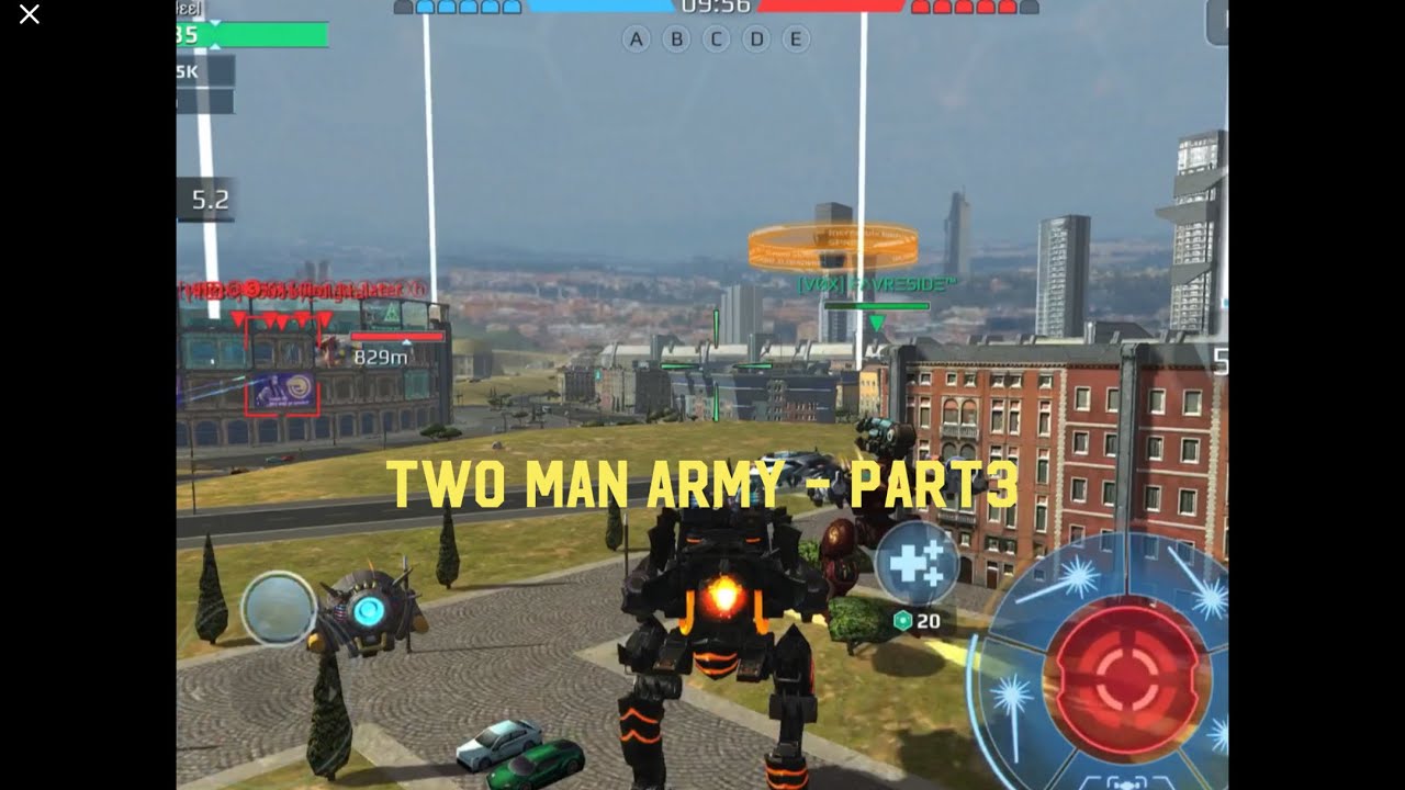 War Robots: Desperate Rome Battle - Two Man Army, Part 3 - YouTube