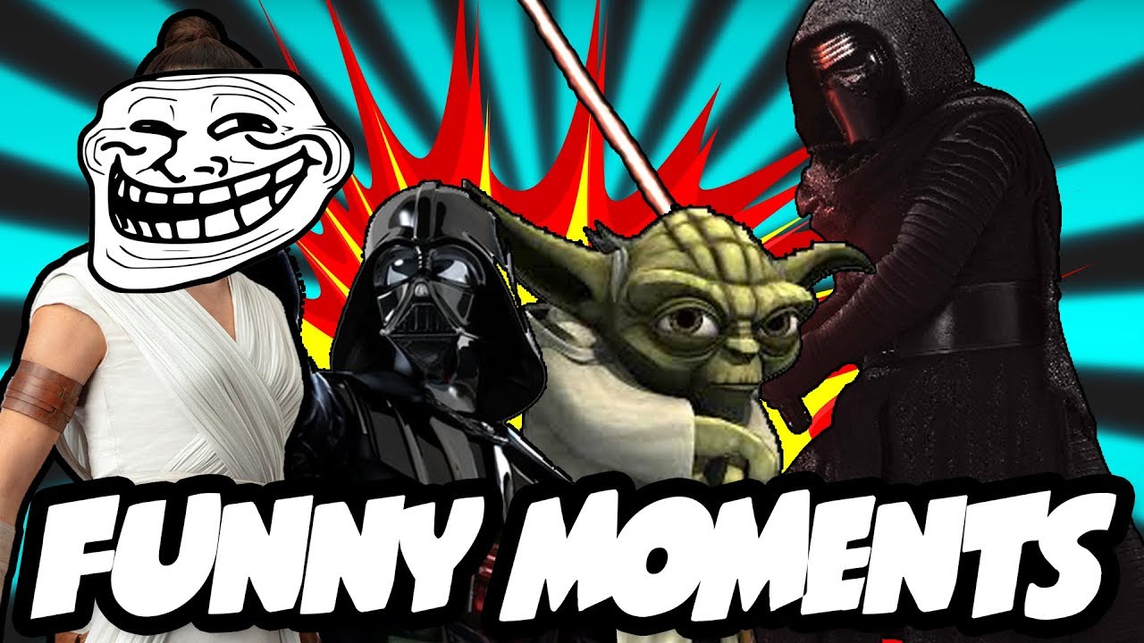 Rey is a bully - Star Wars Battlefront 2 Funny Moments! - YouTube