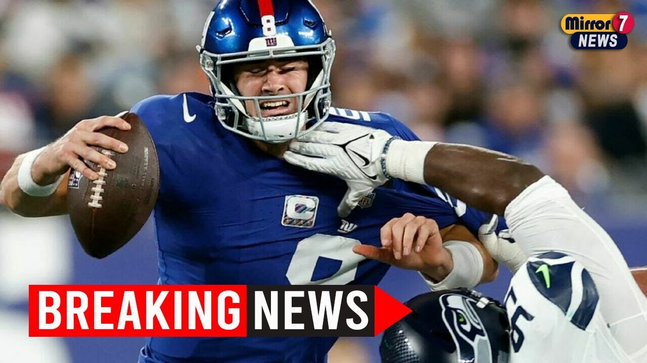 Daniel Jones' Struggles Under the Spotlight: A Closer Look - YouTube