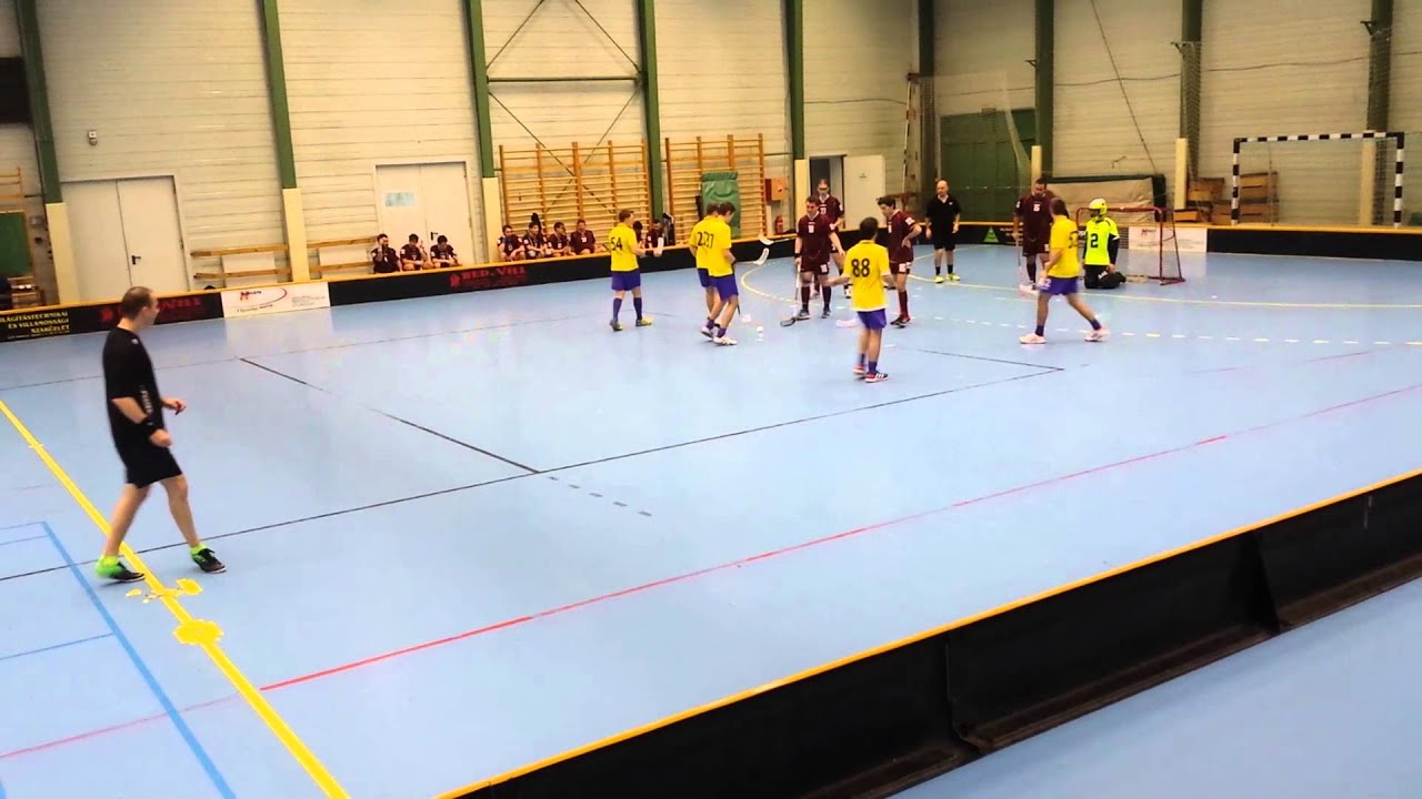 Awesome Floorball Goal!!!! - YouTube