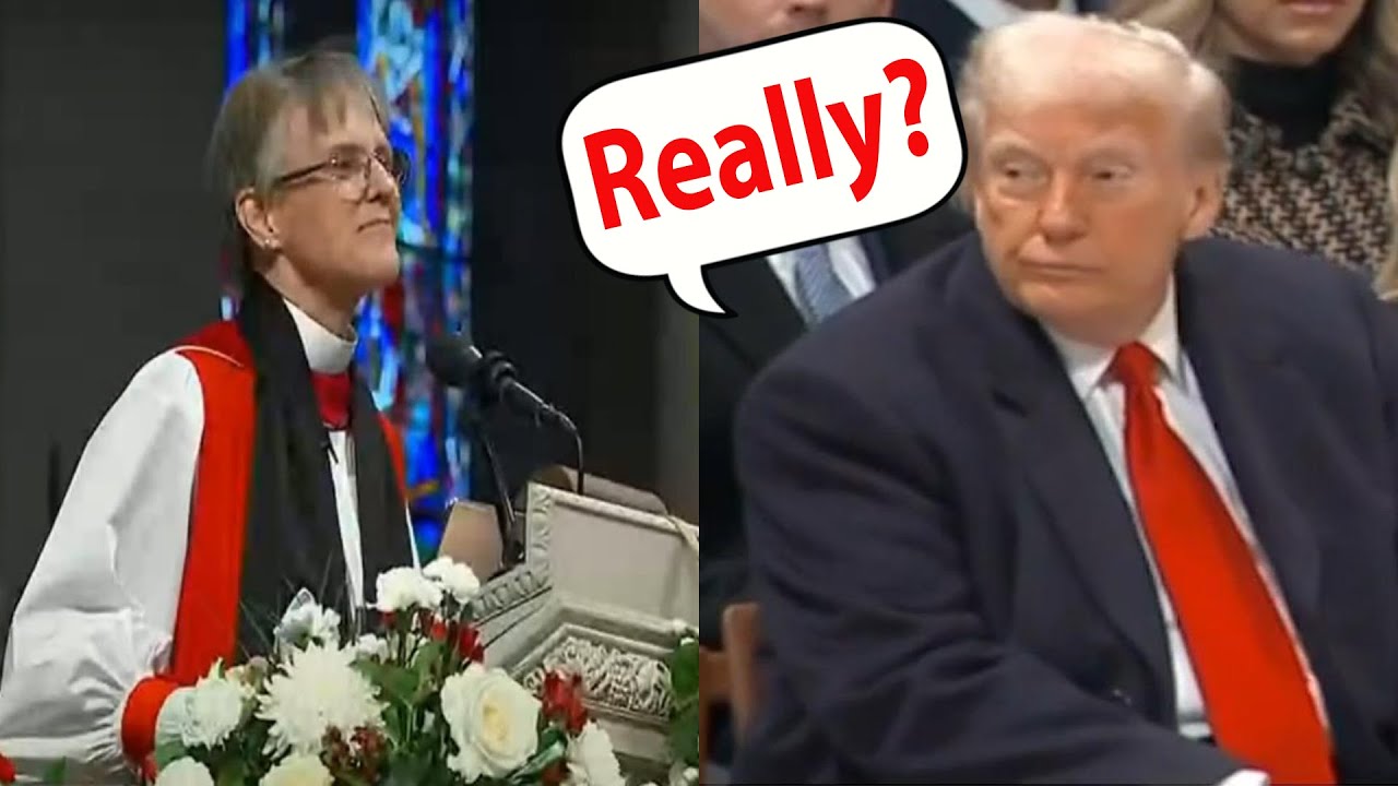 Woke PASTOR talks CRAZY to President TRUMP During MASS and insults ...