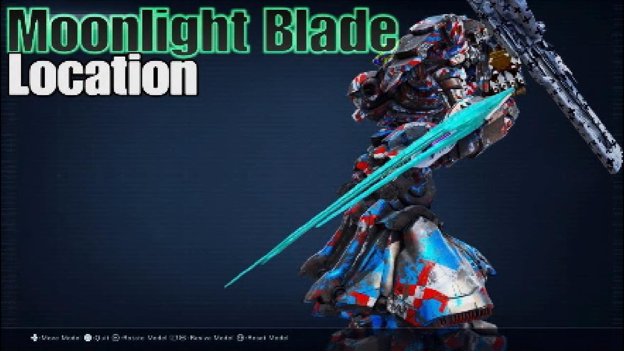 Armored Core 6 - Moonlight Blade Location - YouTube