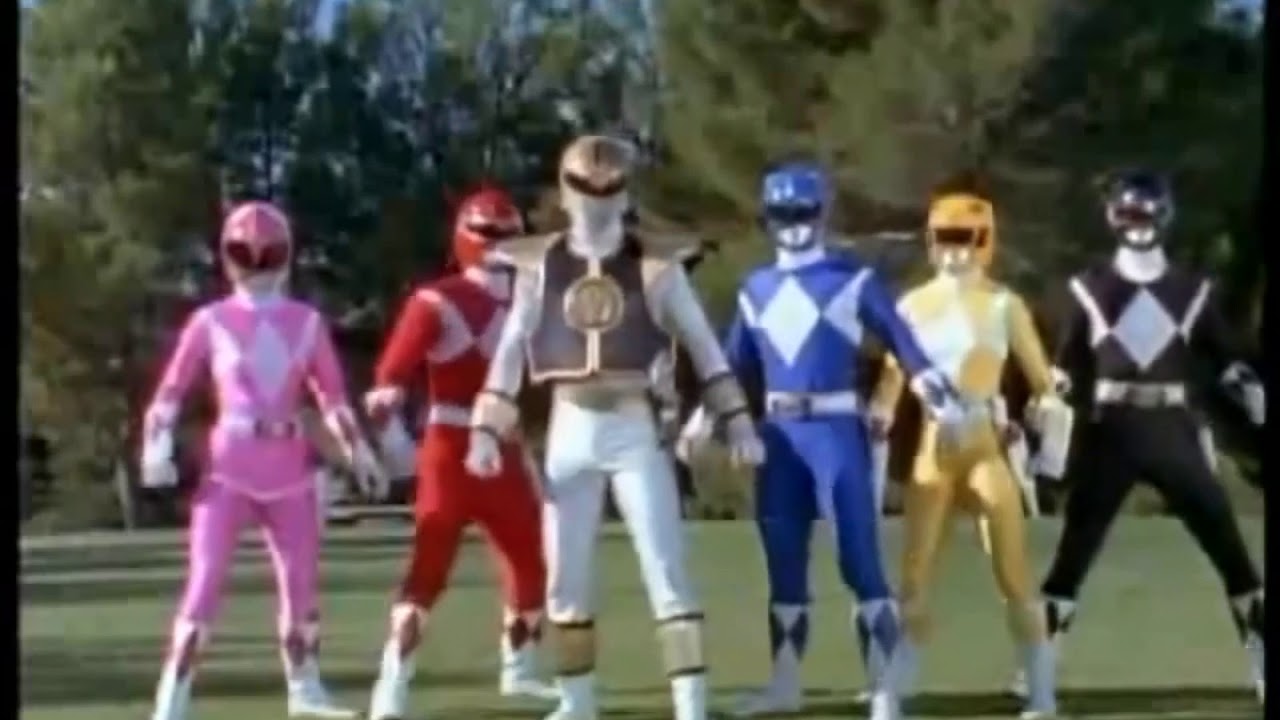 Mmpr power rangers vs putties Latino - YouTube