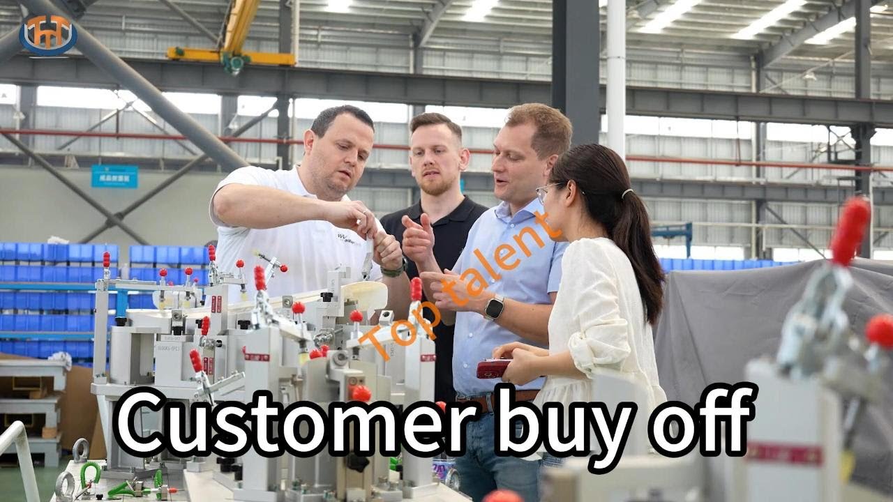 Customer buy off the Automotive A, B, C and D pillar plastic part checking fixture - YouTube