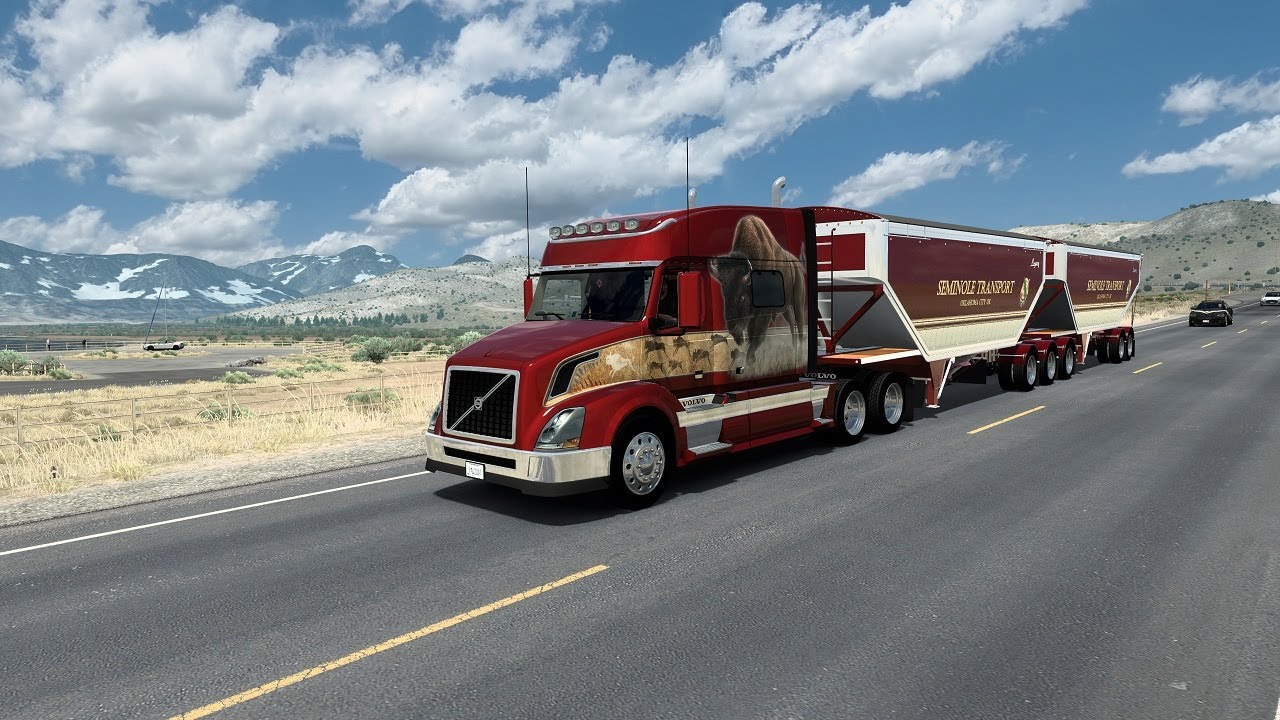 ATS New Volvo 2014 730 B Double Hopper Bottom from Salmon to Pocatello ...