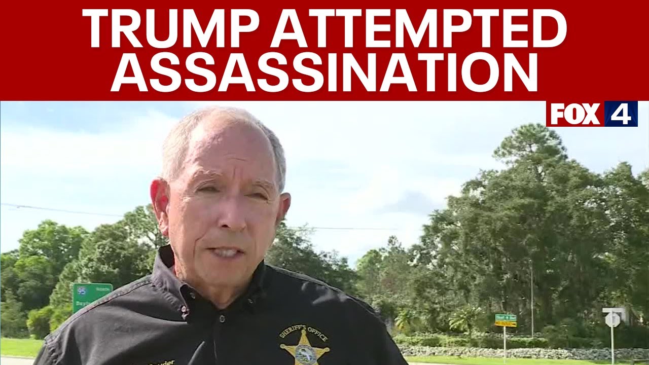 Trump golf course shooting: Sheriff on suspect's arrest - YouTube