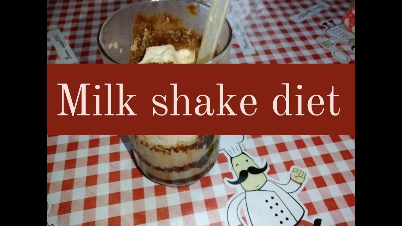 Milk shake diet - YouTube