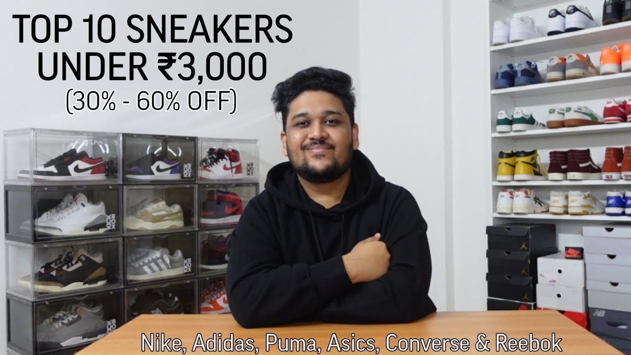 BEST Sneakers under 3,000 | Nike, Adidas, Puma, Asics, Converse | - YouTube