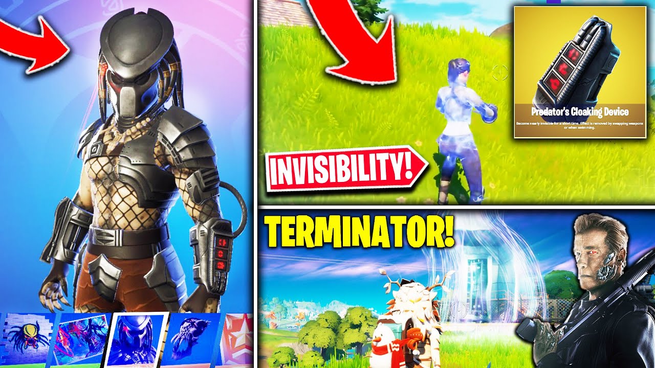 *NEW* Fortnite v15.21 Update | Predator Skin, INVISIBILITY, Sand ...